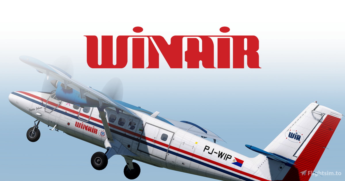 10+ Winair Flight Plans Pack for Microsoft Flight Simulator | MSFS