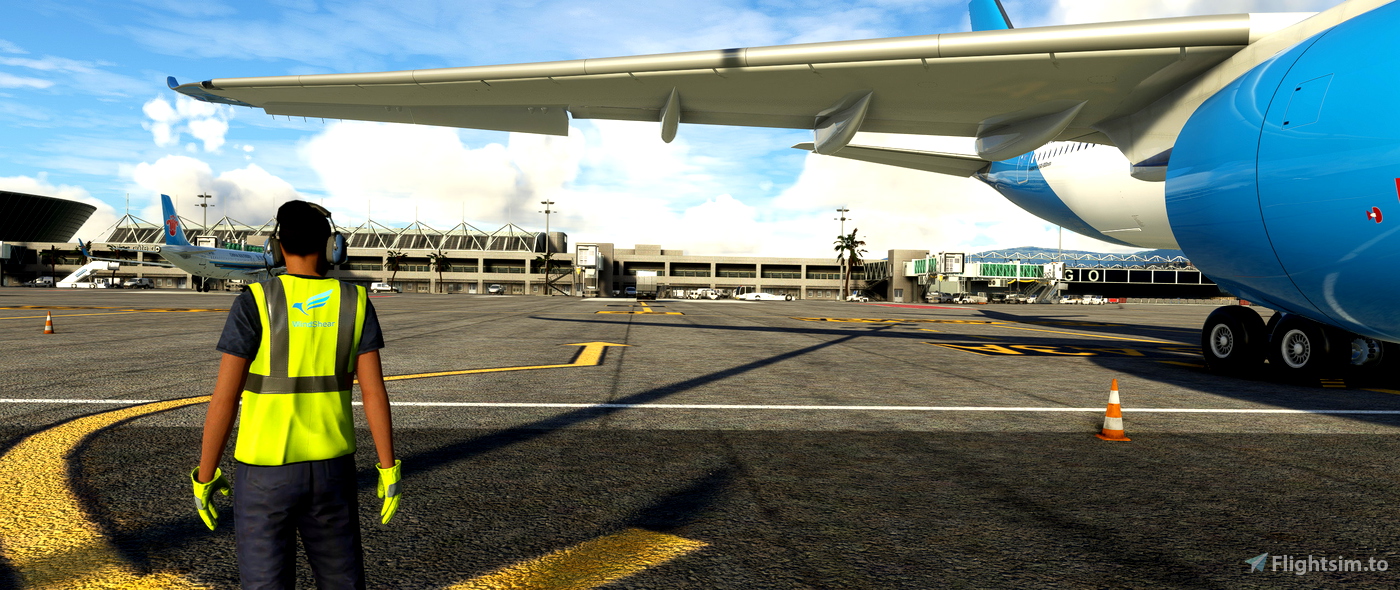 WindShear [Ground Handling] Textures pro Microsoft Flight Simulator | MSFS