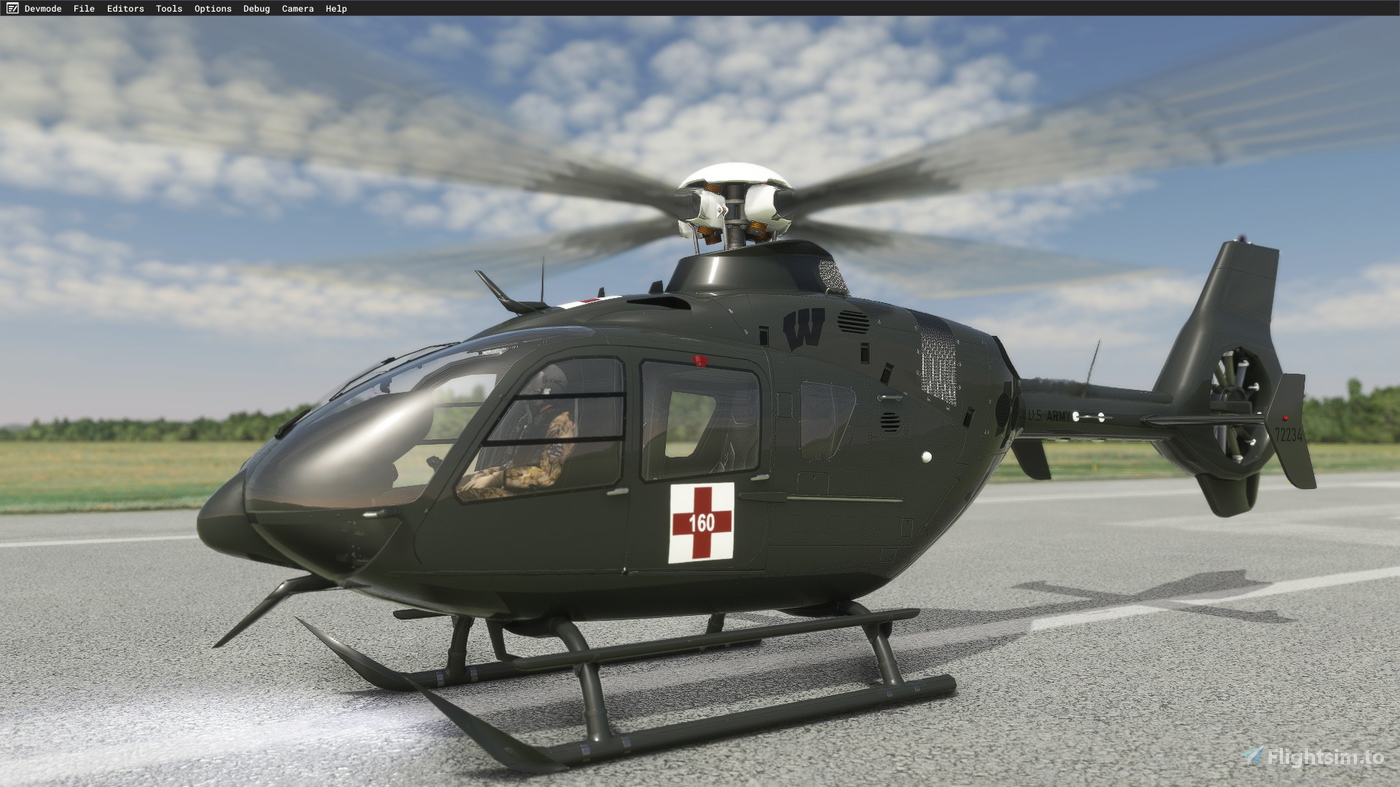 Wisconsin ANG UH-72 Lakota Livery Pack for Microsoft Flight Simulator | MSFS