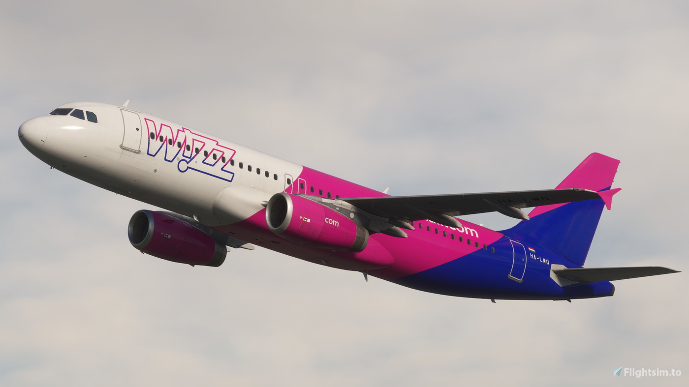 Wizz Air | Pack | Fenixsim Airbus A320 v2 for Microsoft Flight Simulator | MSFS