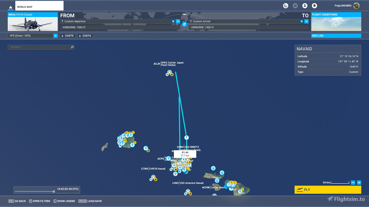 World War 2 Flight Plans for Microsoft Flight Simulator | MSFS