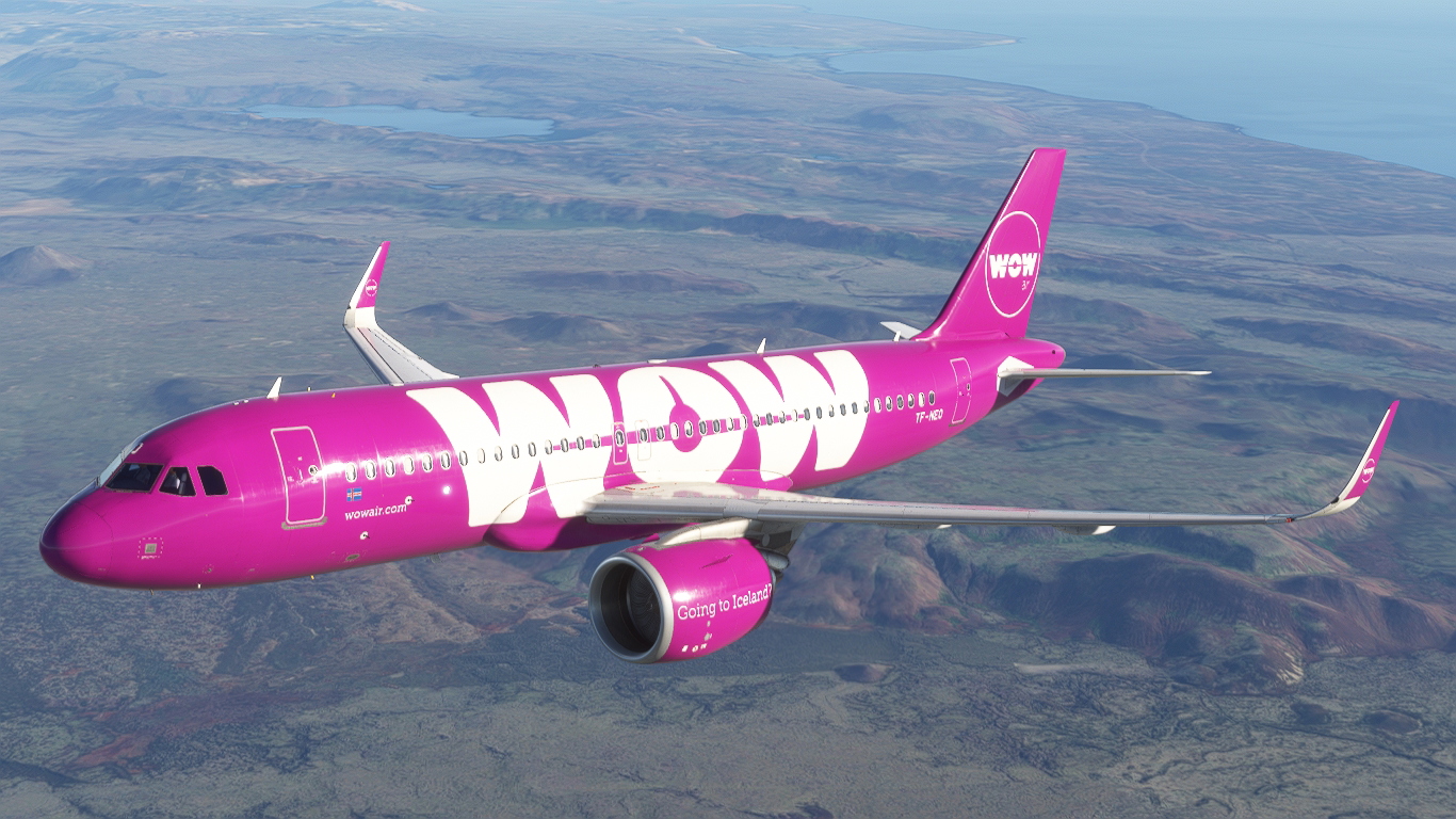 WOW Air TF-NEO for Microsoft Flight Simulator | MSFS