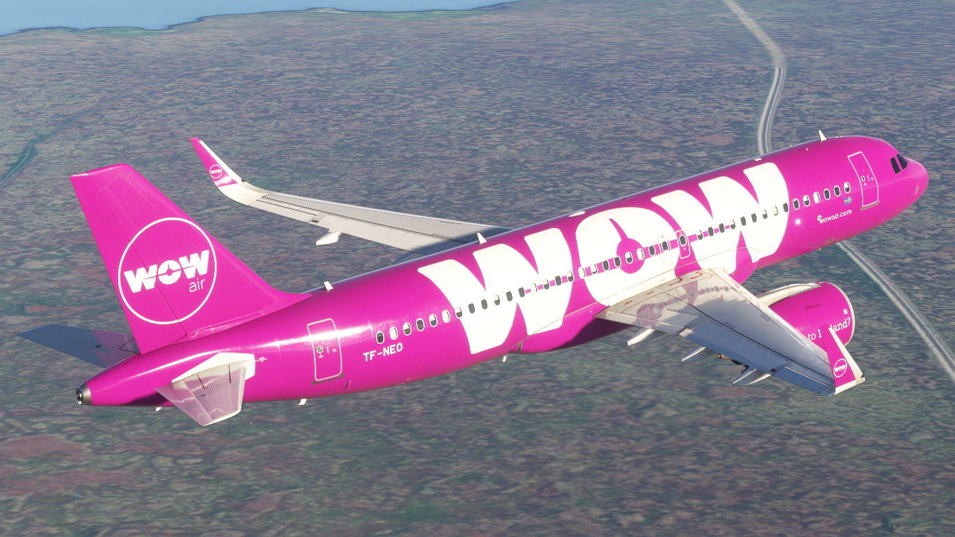 WOW Air TF-NEO for Microsoft Flight Simulator | MSFS