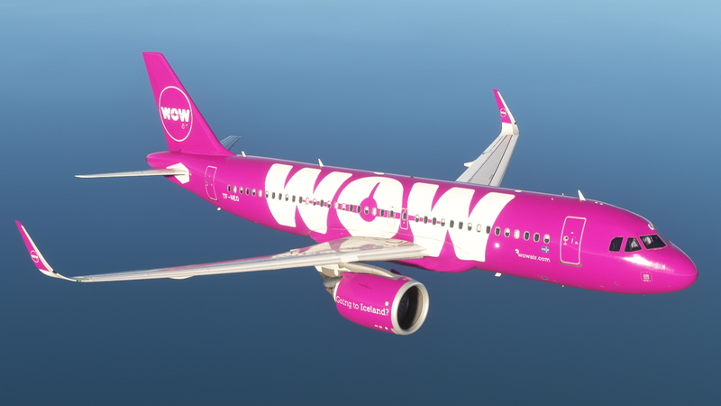 WOW Air TF-NEO for Microsoft Flight Simulator | MSFS