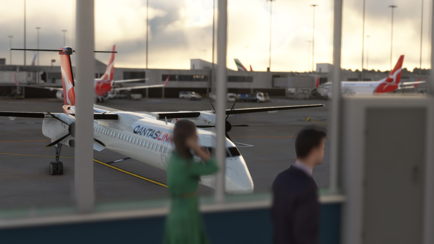 YMML Melbourne FSLTL Static Aircraft for Microsoft Flight Simulator | MSFS