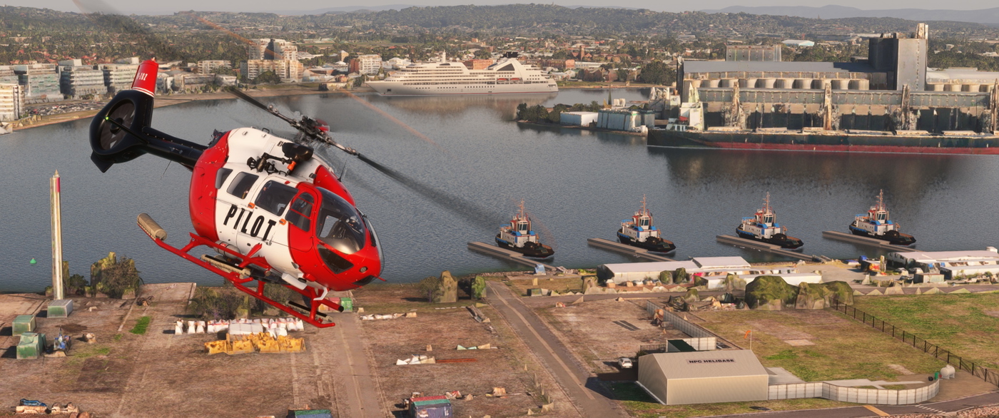 YNPC Newcastle Port Corporation Helibase for Microsoft Flight Simulator ...