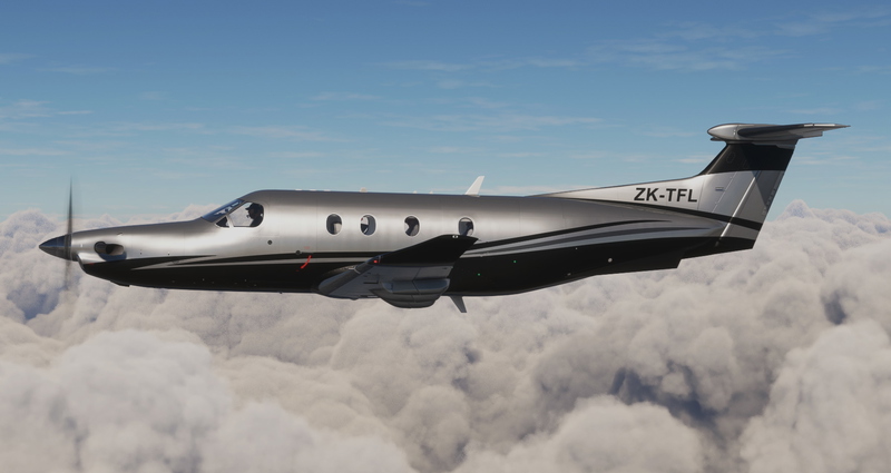 SimWorks Studios PC-12 Liveries for Microsoft Flight Simulator | MSFS