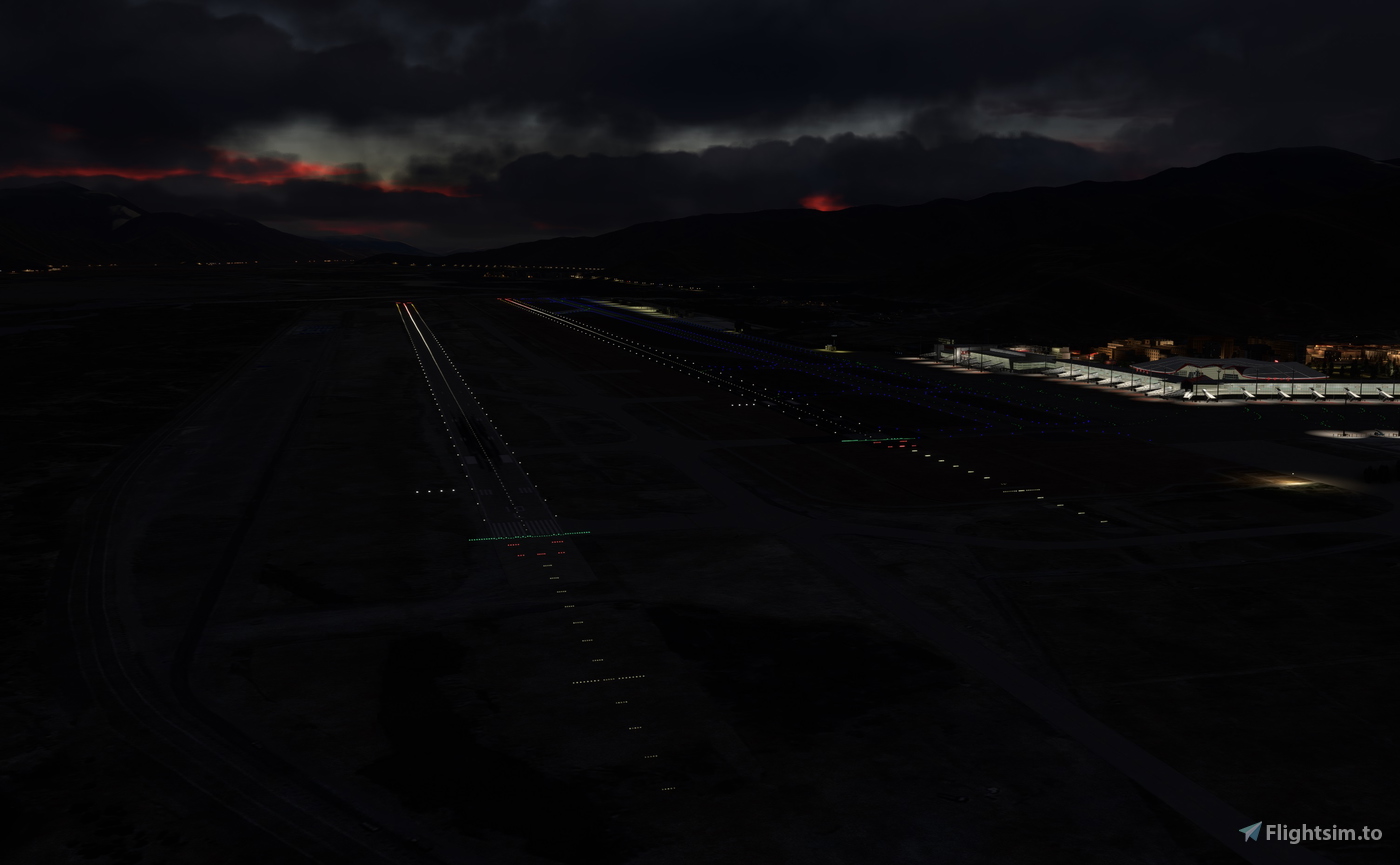 ZULS Lhasa Gonggar Airport Two-Runway patch for SamScene3D-ZULS ...