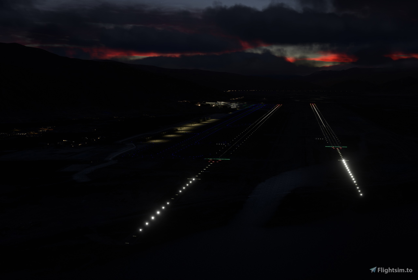 ZULS Lhasa Gonggar Airport Two-Runway patch for SamScene3D-ZULS ...