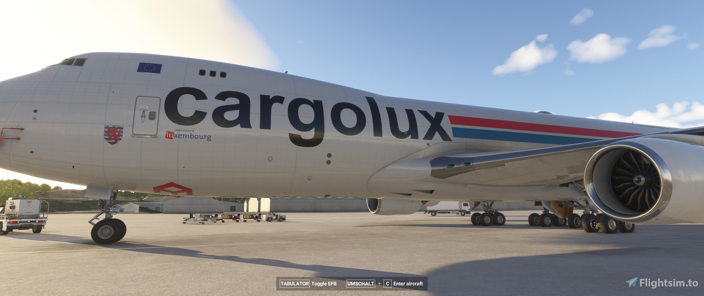 Livery Asoba B747 Freighter - Cargolux for Microsoft Flight Simulator ...