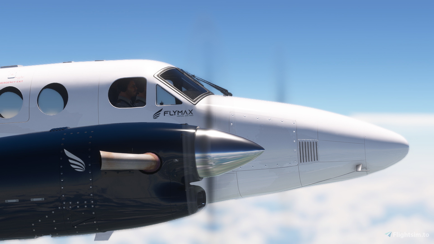 BlackSquare King Air B350 | FlyMax Connect - Virtual Airline for ...
