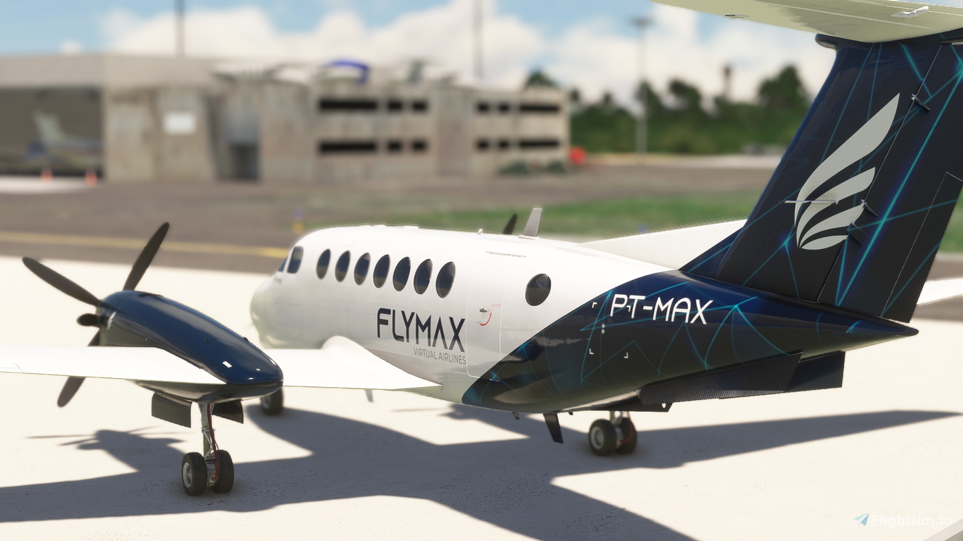 BlackSquare King Air B350 | FlyMax Connect - Virtual Airline for Microsoft Flight Simulator | MSFS