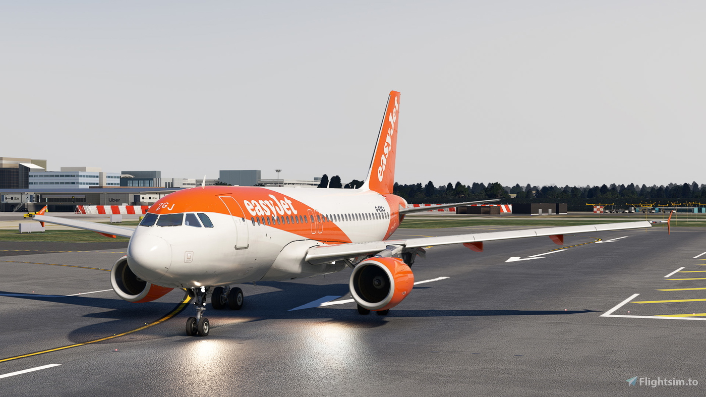 easyJet UK A319 [Package 2] w/Cabin Fenix sim A319 [Y156] for Microsoft ...