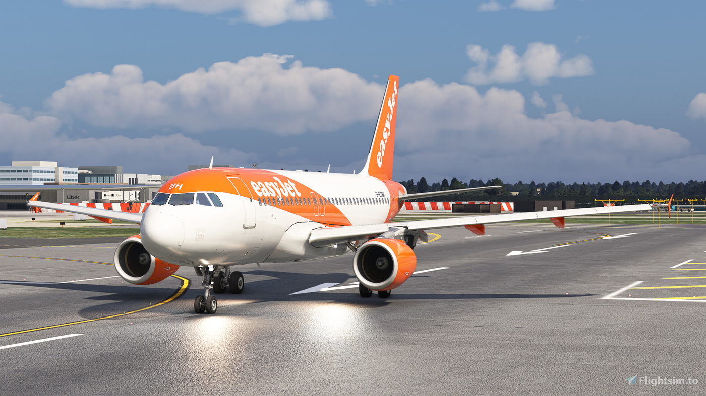 easyJet UK A319 [Package 2] w/Cabin Fenix sim A319 [Y156] for Microsoft ...