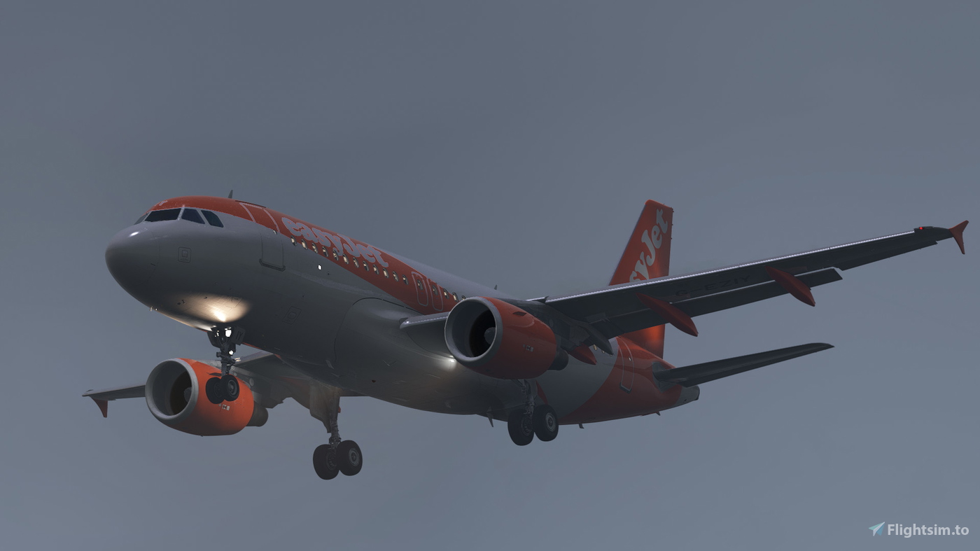 easyJet UK A319 [Package 2] w/Cabin Fenix sim A319 [Y156] for Microsoft ...