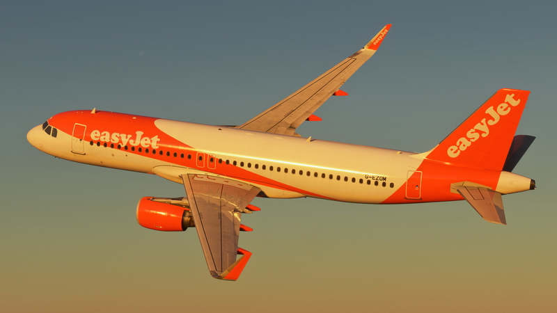 easyJet UK Sharklets [Package 14] w/Cabin Fenix sim A320 [Y186] for Microsoft Flight Simulator ...