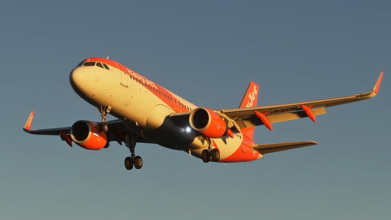 easyJet UK Sharklets [Package 14] w/Cabin Fenix sim A320 [Y186] for Microsoft Flight Simulator ...