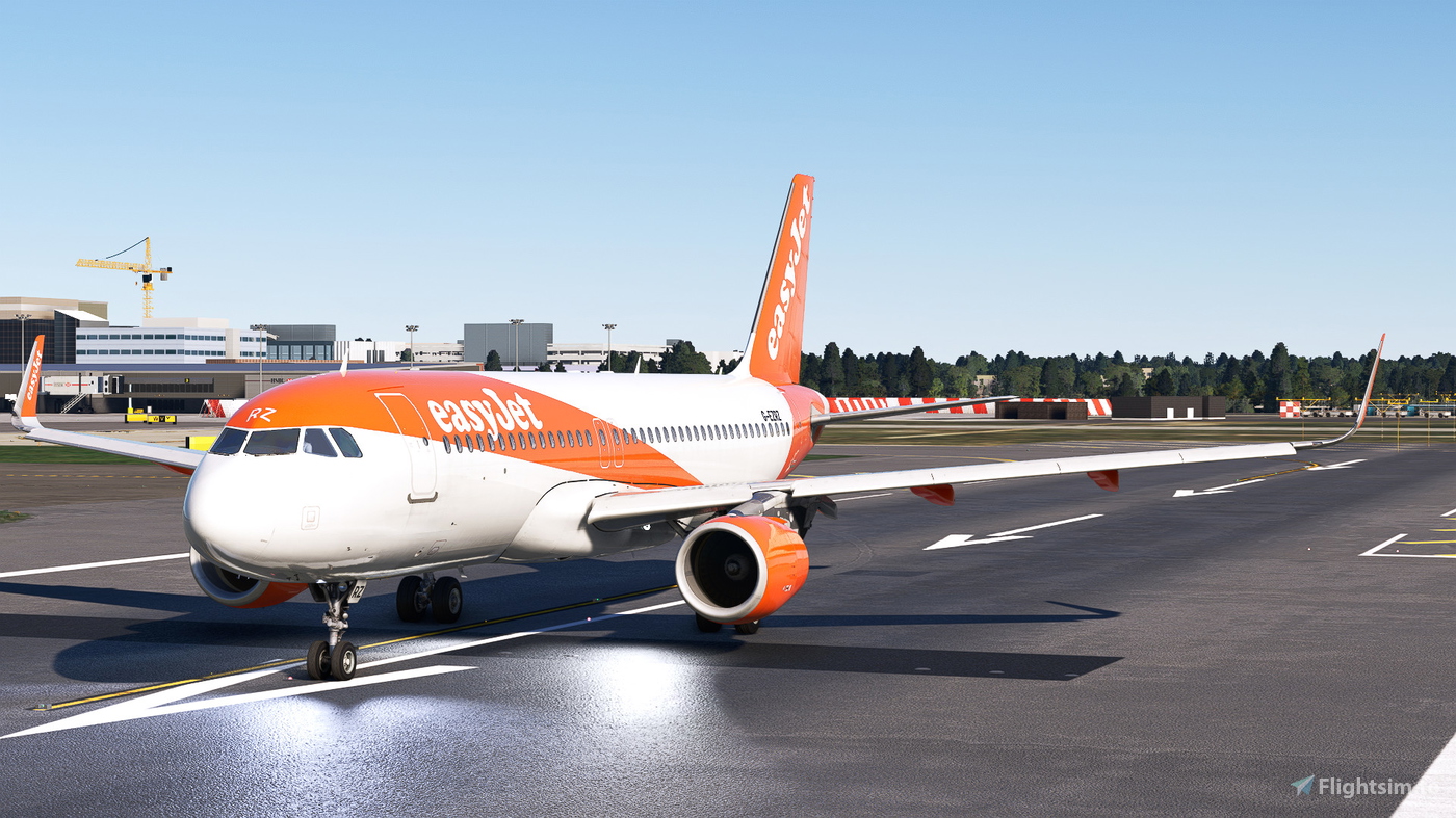 easyJet UK Sharklets [Package 16] w/Cabin Fenix sim A320 [Y186] for Microsoft Flight Simulator ...