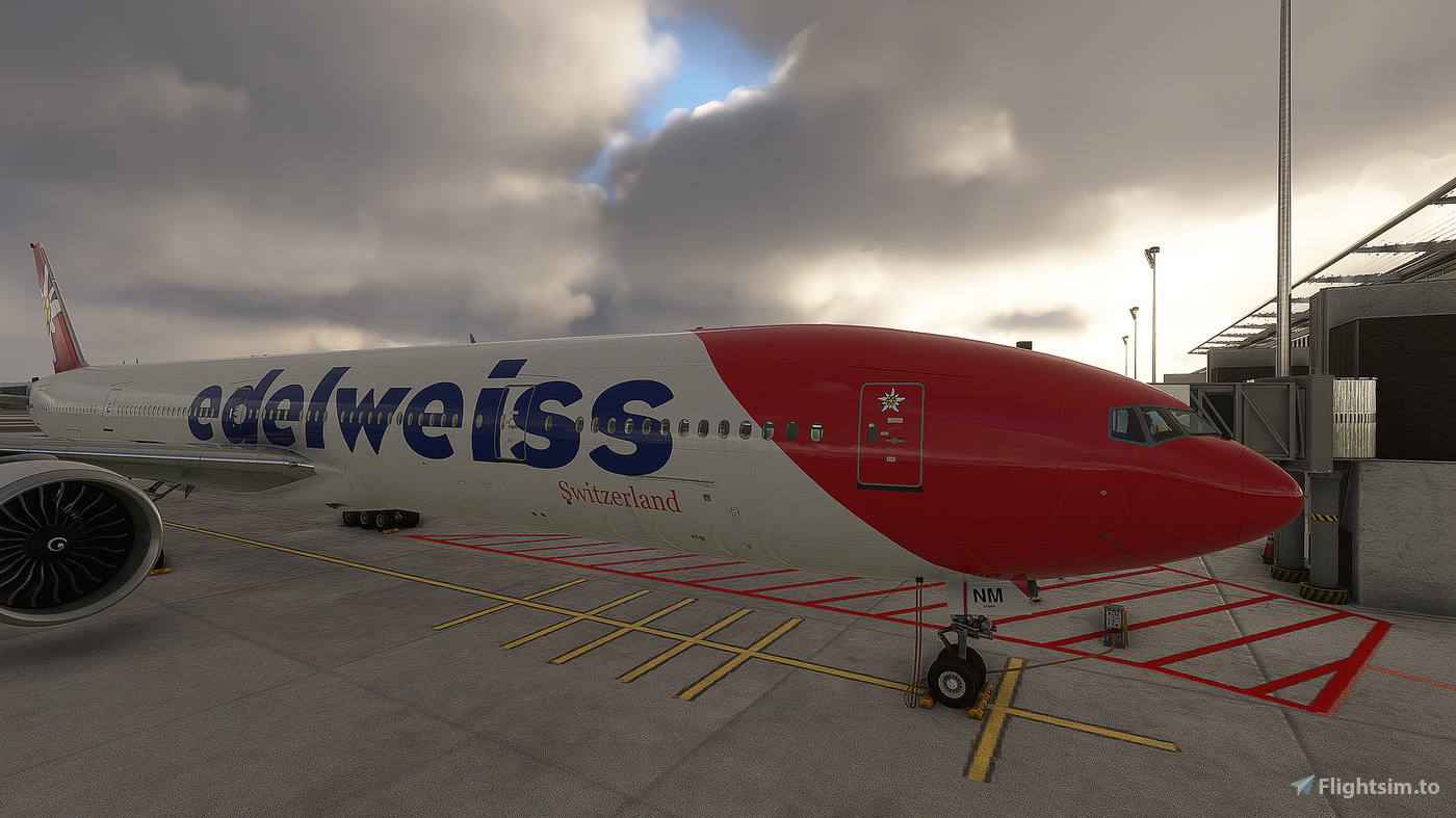 edelweiss - PMDG 777-300ER (fictional) für Microsoft Flight Simulator ...