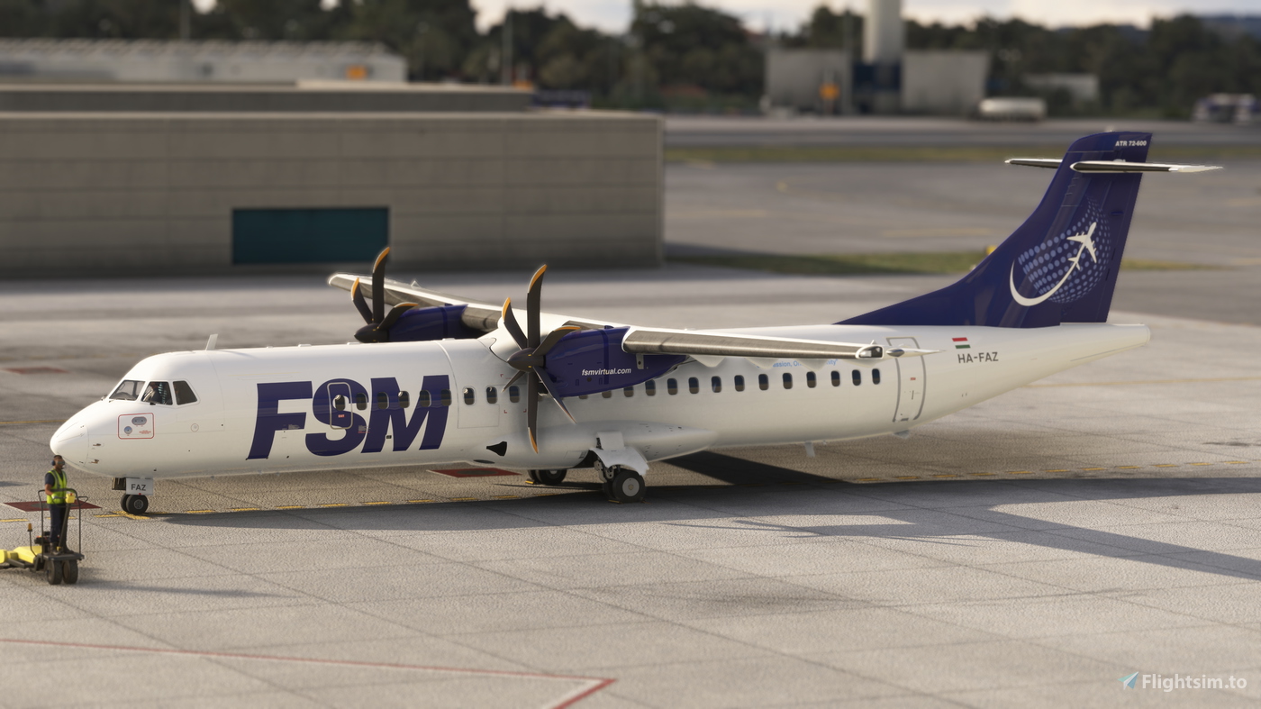 ATR72-600 FSM Virtual Airlines Livery pour Microsoft Flight Simulator ...
