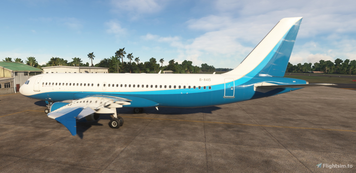 Fenix Sim A320 IAE- Deer Jet B-8415 (8K) for Microsoft Flight Simulator | MSFS