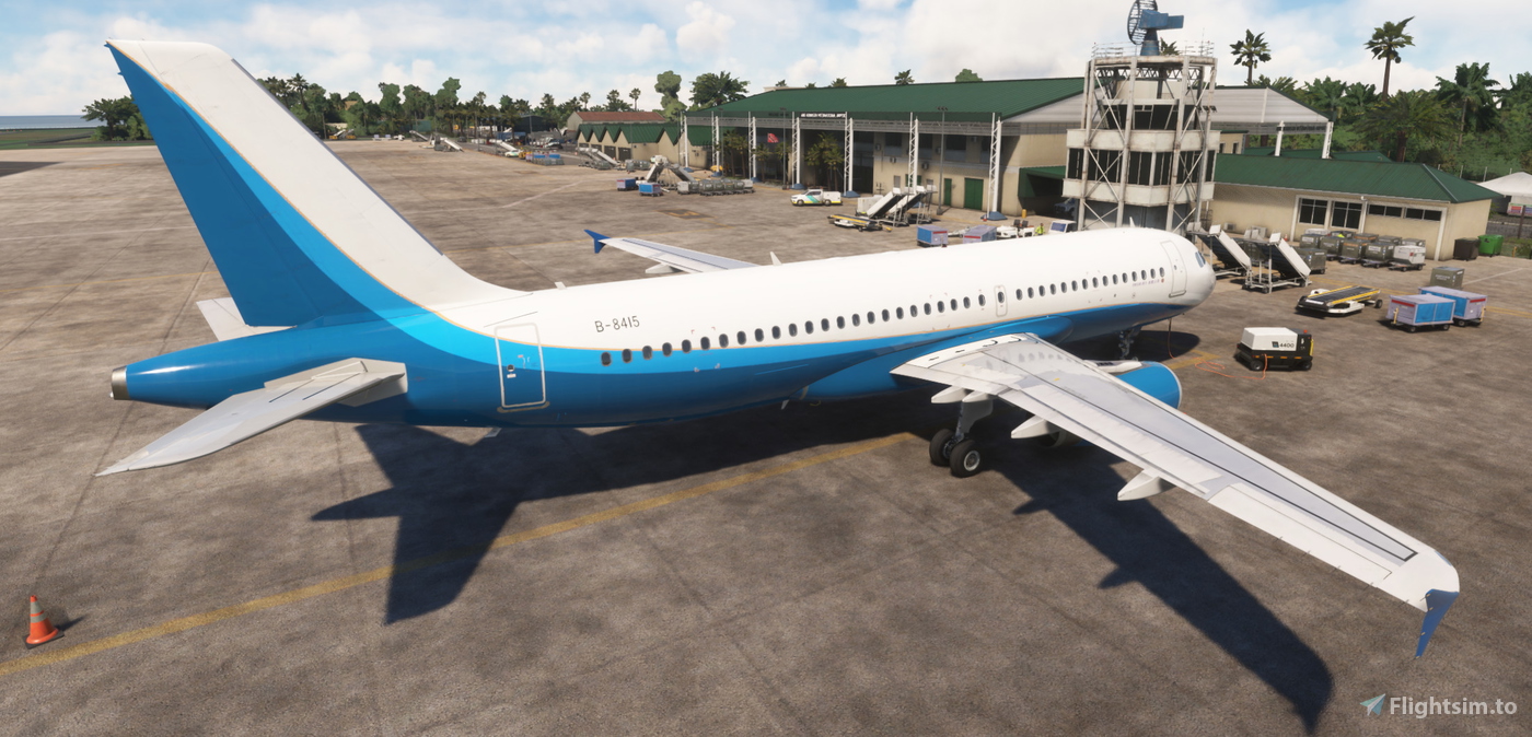 Fenix Sim A320 IAE- Deer Jet B-8415 (8K) 对于 Microsoft Flight Simulator | MSFS