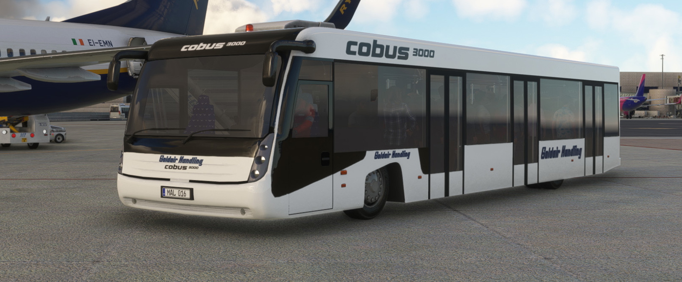 Flightsim.to - Activities - Release - GSX Passenger Bus Repaint Goldair ...