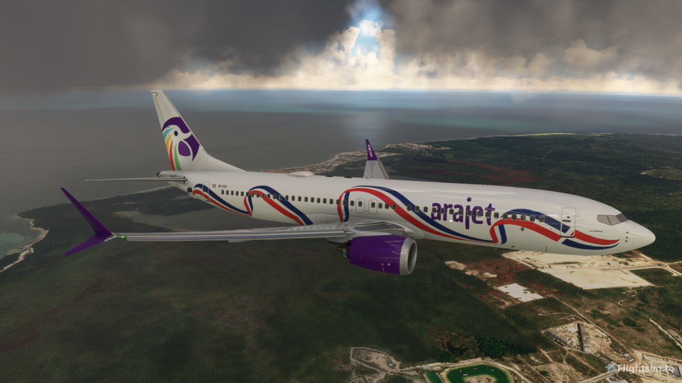 iFly 737-MAX | HI1101 | Arajet Airlines | Los Haitises for Microsoft ...