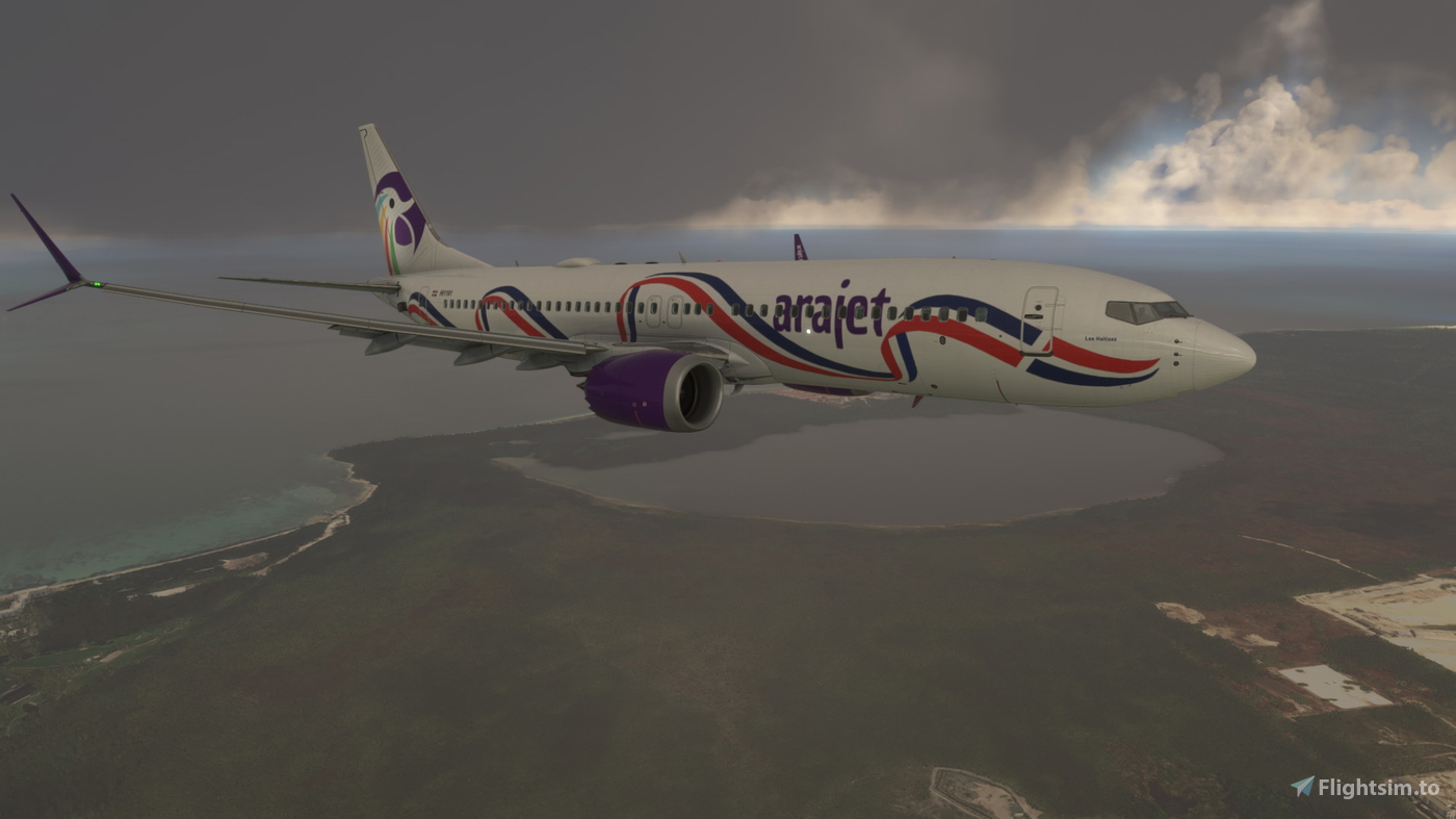 iFly 737-MAX | HI1101 | Arajet Airlines | Los Haitises for Microsoft ...
