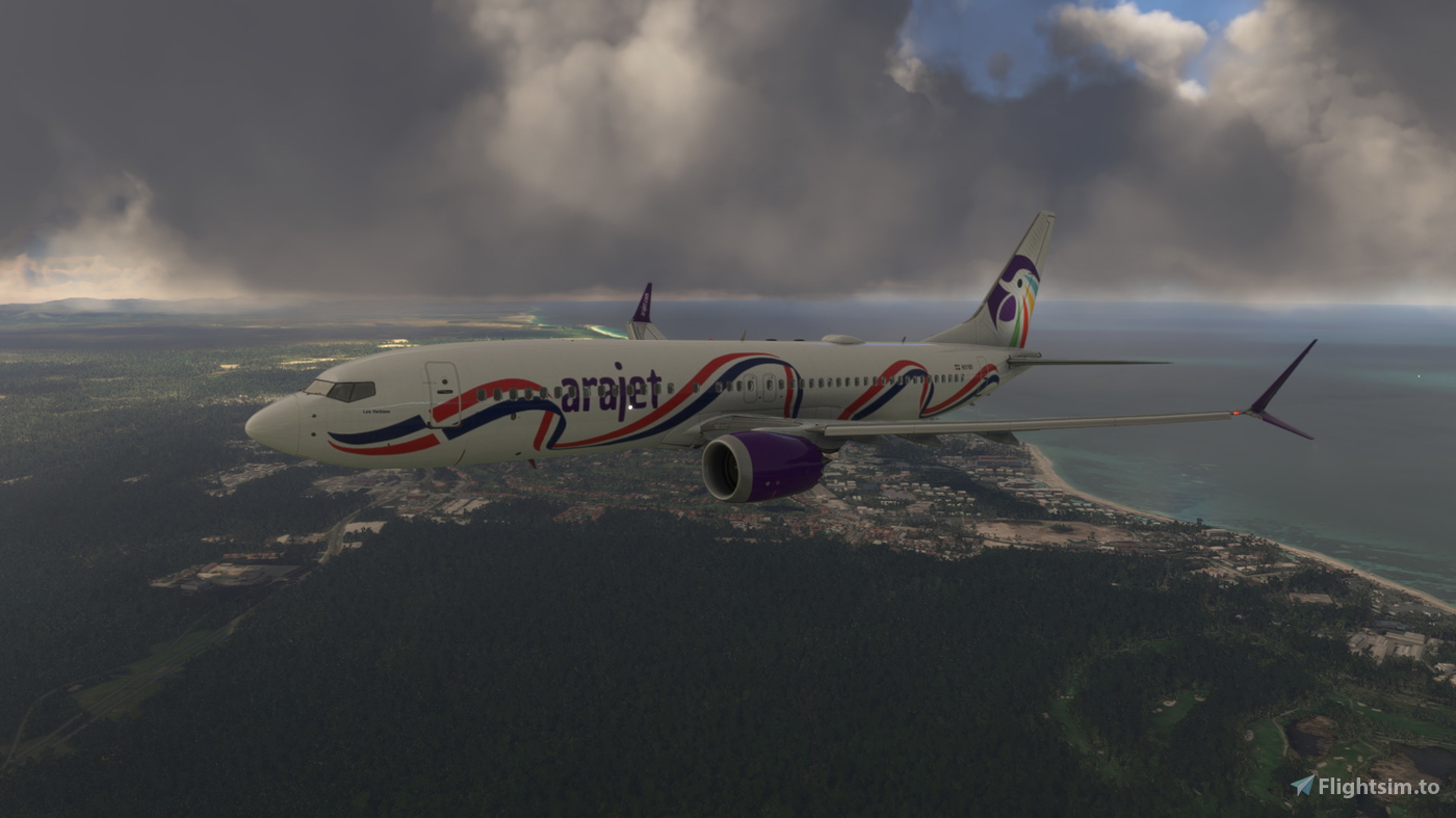 iFly 737-MAX | HI1101 | Arajet Airlines | Los Haitises for Microsoft ...