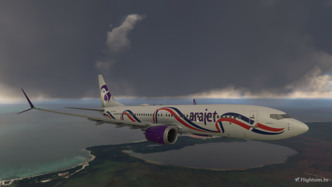 iFly 737-MAX | HI1101 | Arajet Airlines | Los Haitises for Microsoft ...