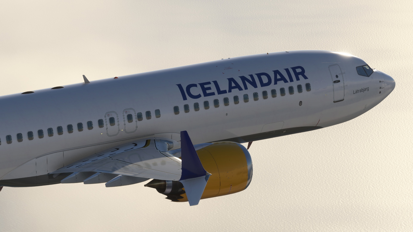 iFly Boeing B737 MAX 8 Icelandair Old | 8K pro Microsoft Flight ...