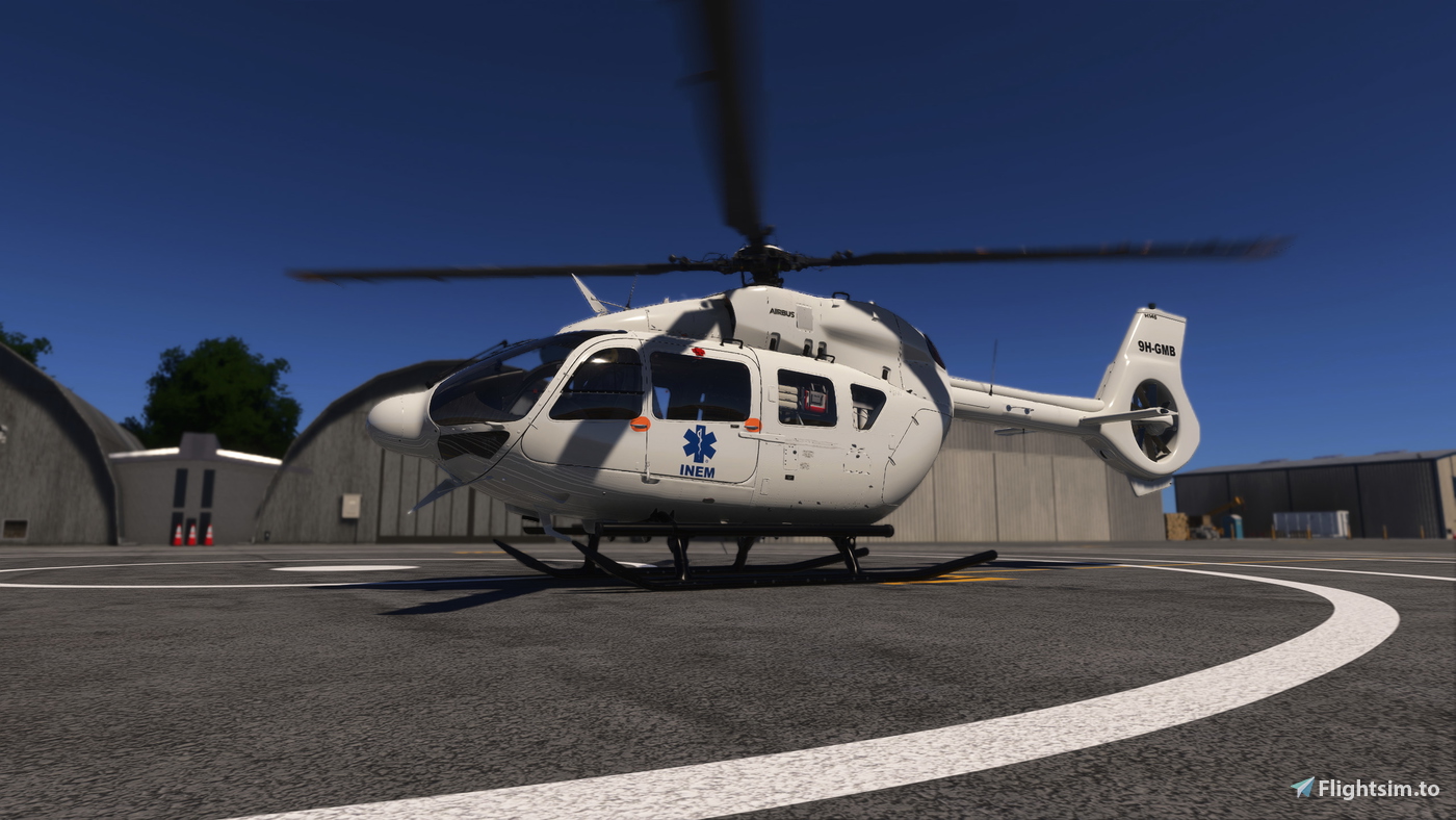 🚁 Inem 9h Gmb Gulf Med Hpg H145 Action Pack Livery Per Microsoft