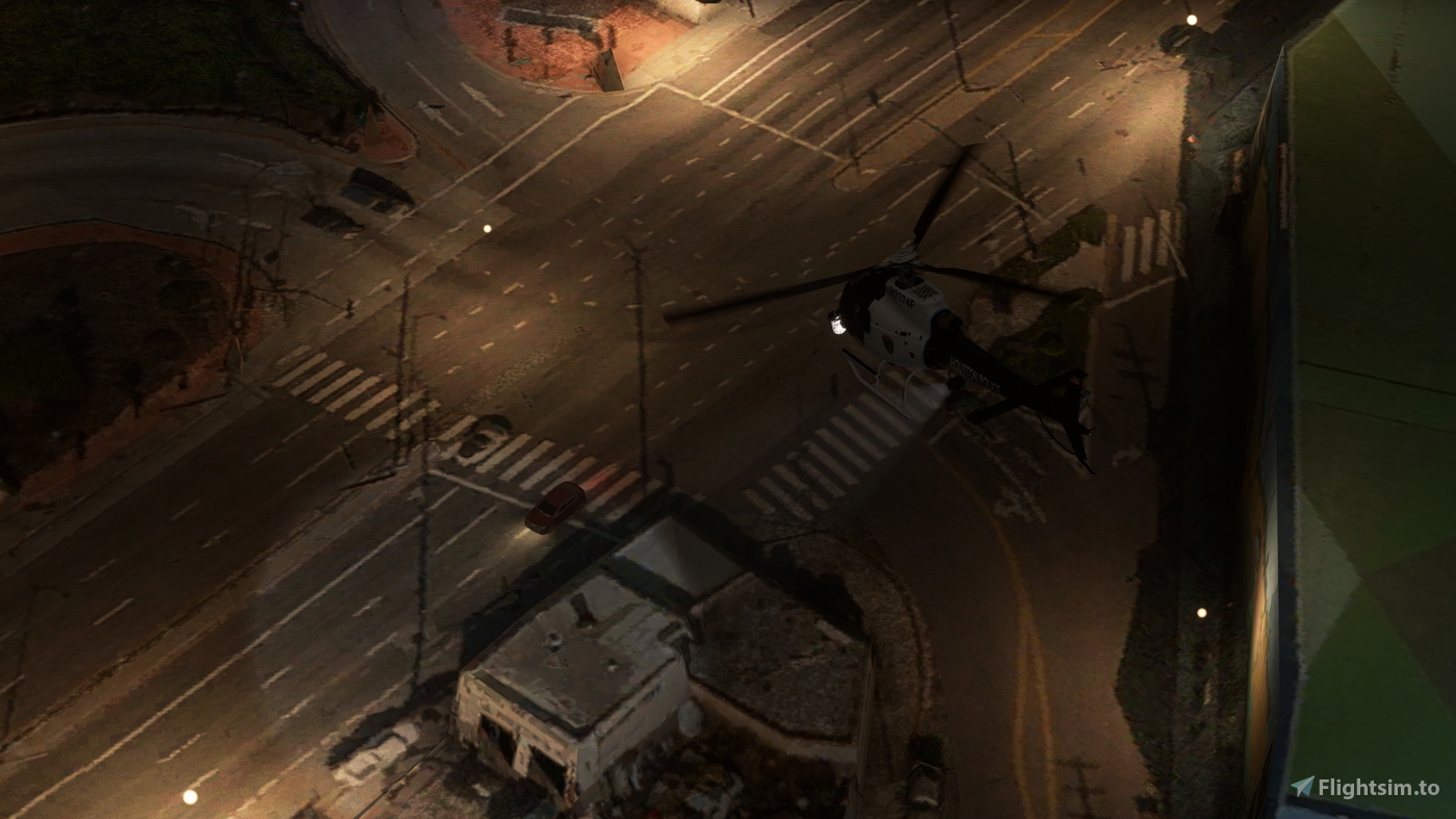 Houston PD 'N2374F' - Cowan Sim H125 for Microsoft Flight Simulator | MSFS