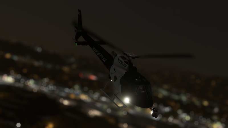 Houston PD 'N2374F' - Cowan Sim H125 for Microsoft Flight Simulator | MSFS
