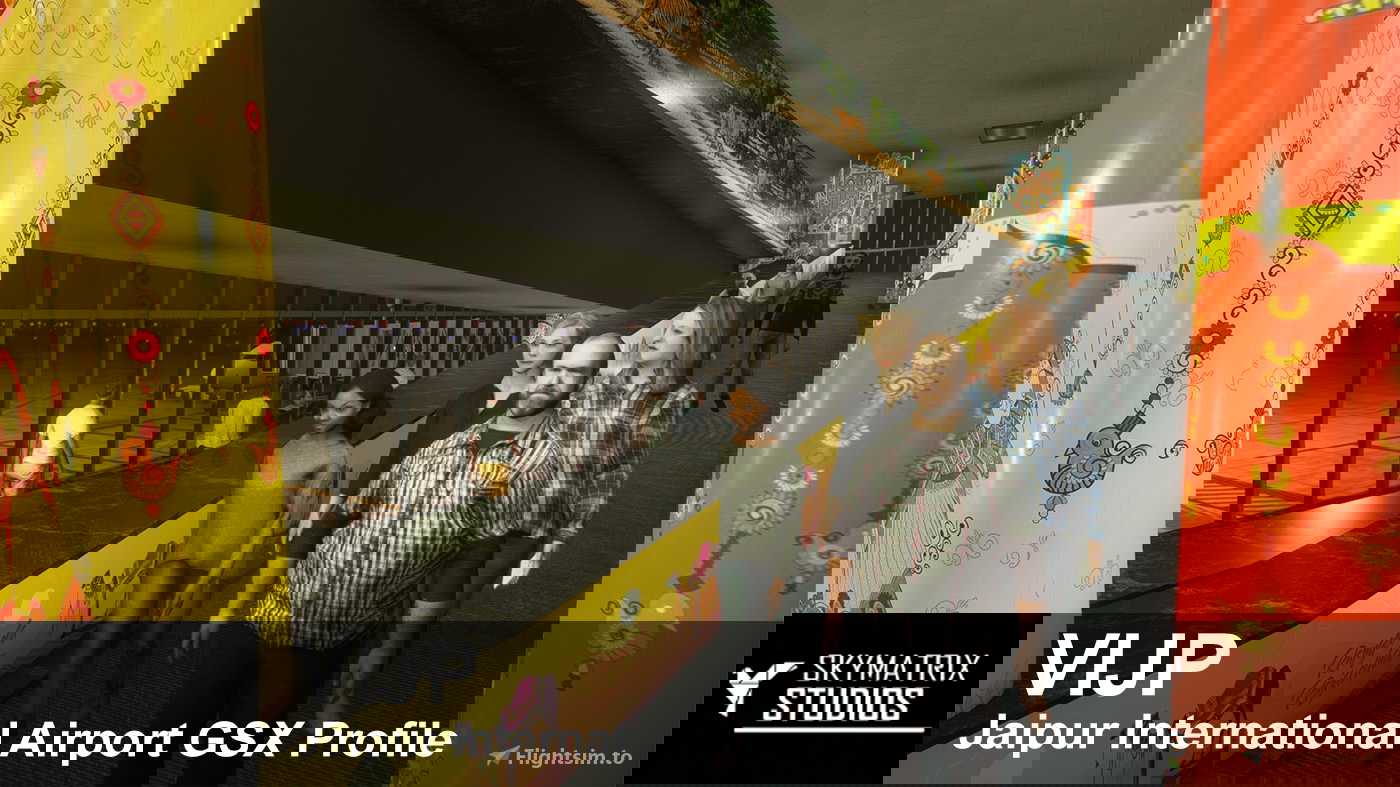 SkyMatrix Studios VIJP GSX profile | Jaipur International Airport for ...