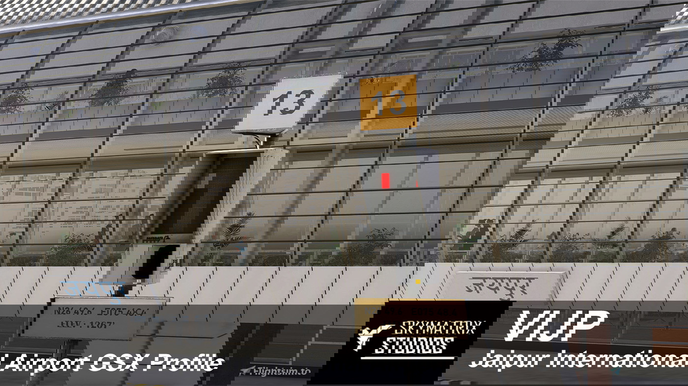 SkyMatrix Studios VIJP GSX profile | Jaipur International Airport for ...