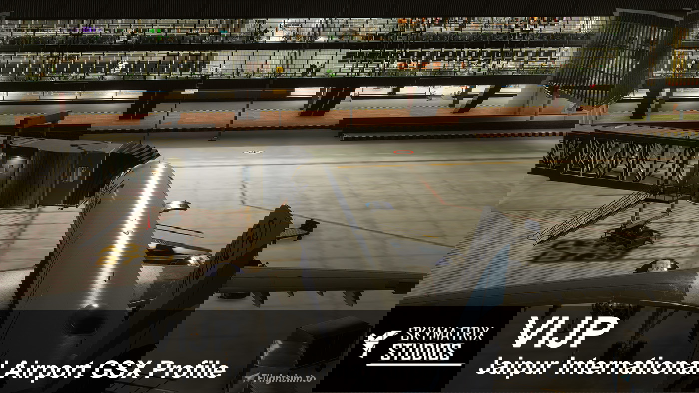 SkyMatrix Studios VIJP GSX profile | Jaipur International Airport for ...