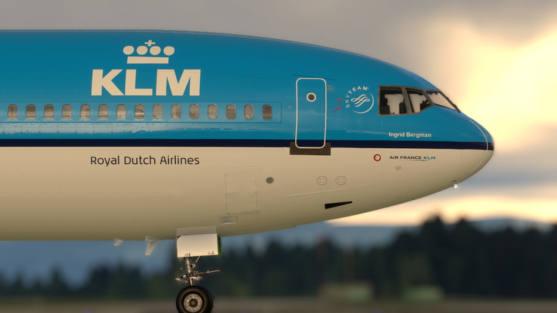 TFDI MD-11 KLM PH-KCK w/Cabin for Microsoft Flight Simulator | MSFS