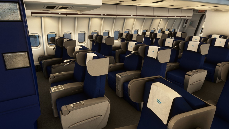 TFDI MD-11 KLM PH-KCK w/Cabin for Microsoft Flight Simulator | MSFS