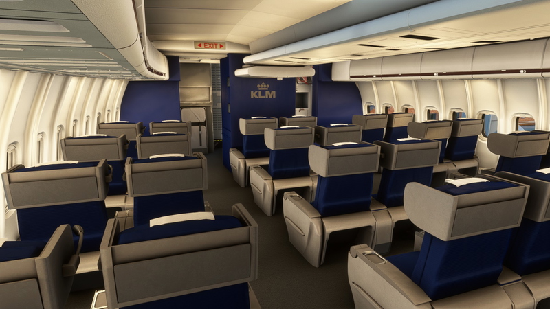 TFDI MD-11 KLM PH-KCK w/Cabin for Microsoft Flight Simulator | MSFS