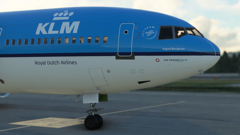 TFDI MD-11 KLM PH-KCK w/Cabin for Microsoft Flight Simulator | MSFS