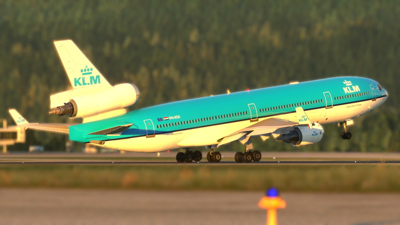 TFDI MD-11 KLM PH-KCK w/Cabin for Microsoft Flight Simulator | MSFS