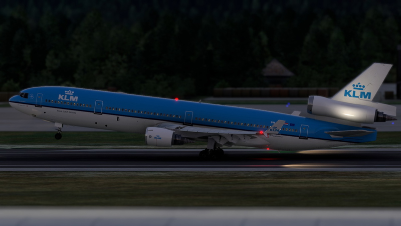 TFDI MD-11 KLM PH-KCK w/Cabin for Microsoft Flight Simulator | MSFS
