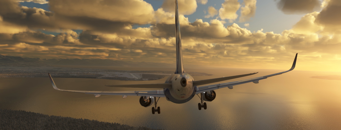 No.28,Landing at PANC Anchorage in a Storm for Microsoft Flight ...