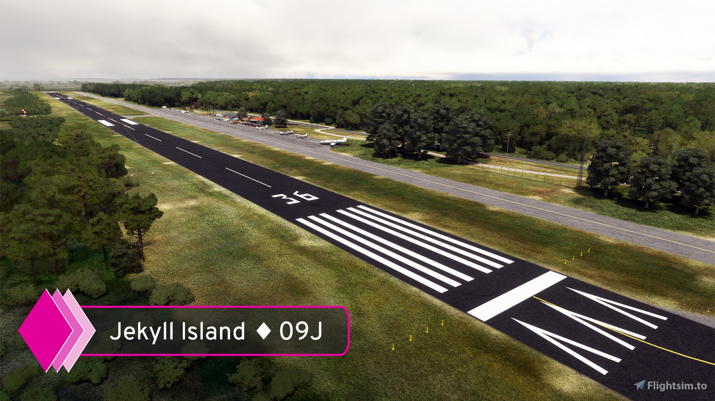 09J - Jekyll Island Airport for Microsoft Flight Simulator | MSFS