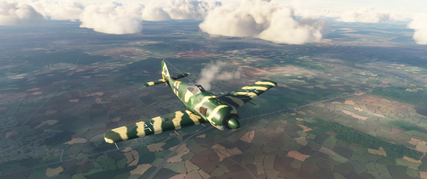 Focke Wulf FW190 JG54 Emil Lang for Microsoft Flight Simulator | MSFS