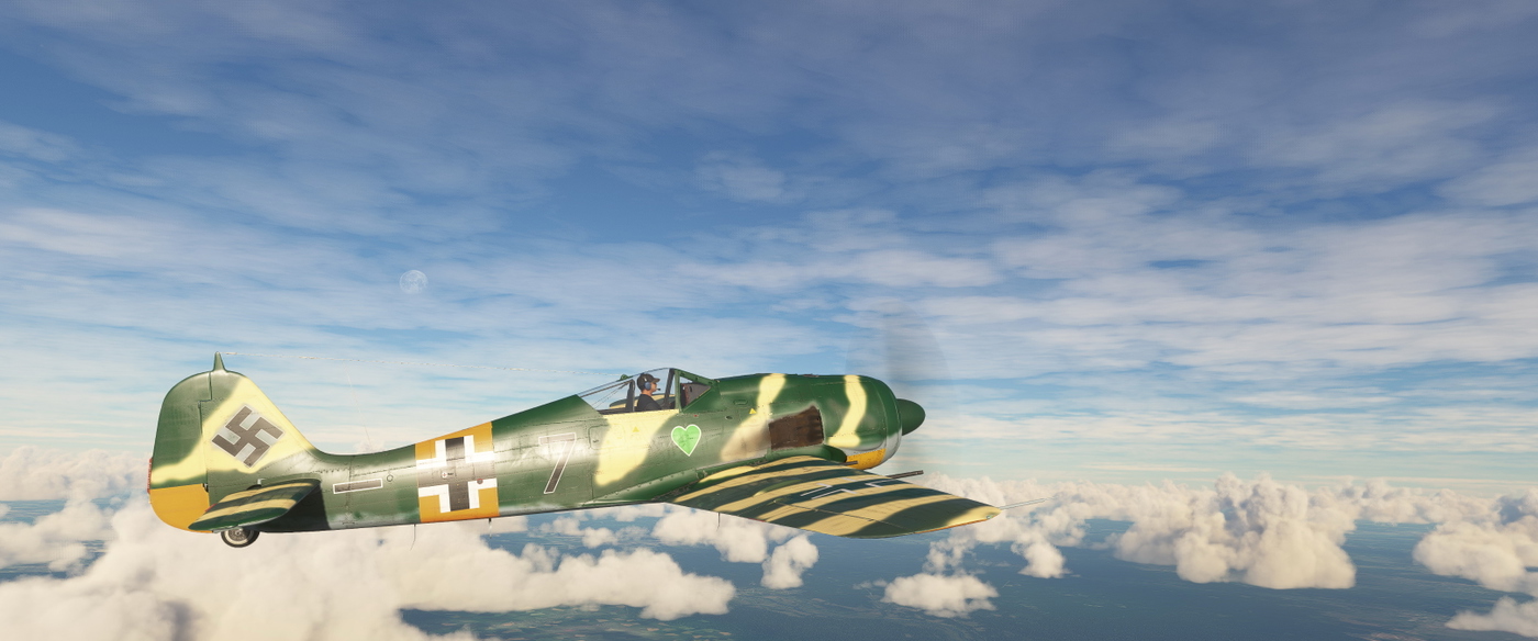 Focke Wulf FW190 JG54 Emil Lang for Microsoft Flight Simulator | MSFS