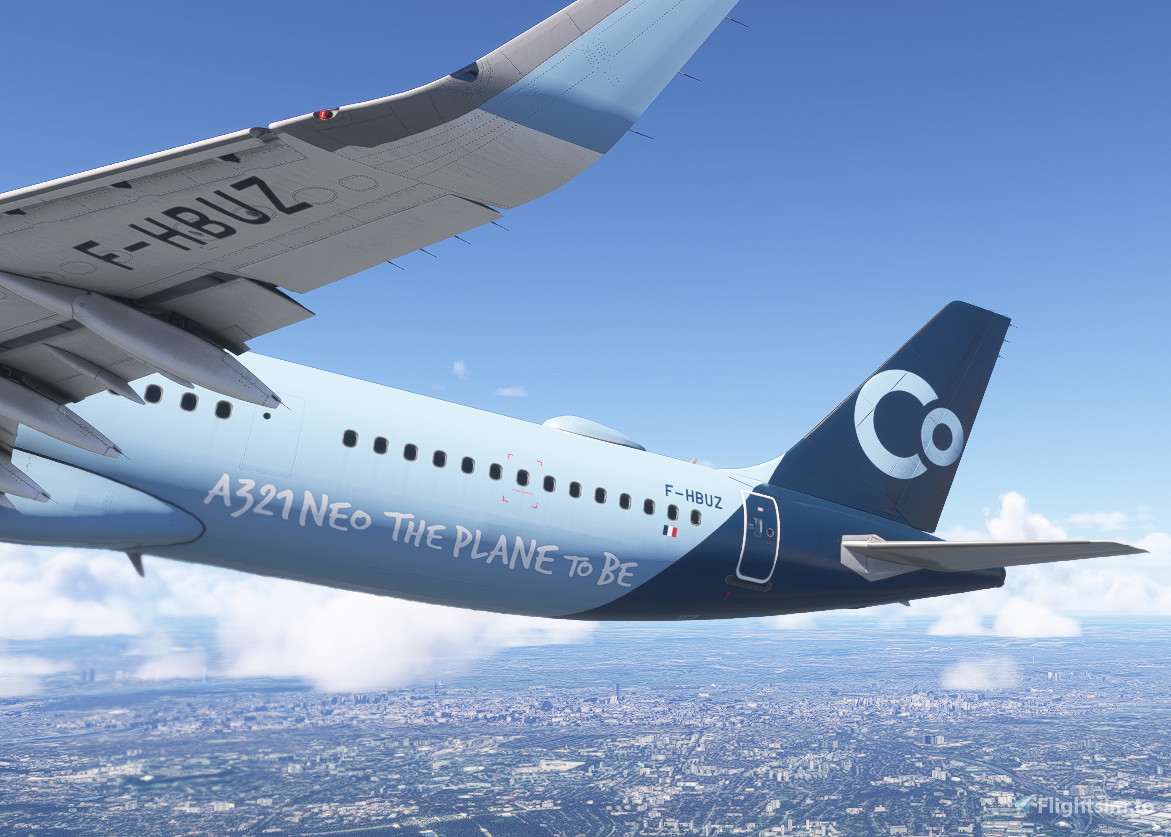 LA COMPAGNIE Full Fleet - F-HBUZ and F-HNCO- FSLABS A321 NEO - 8K dla ...