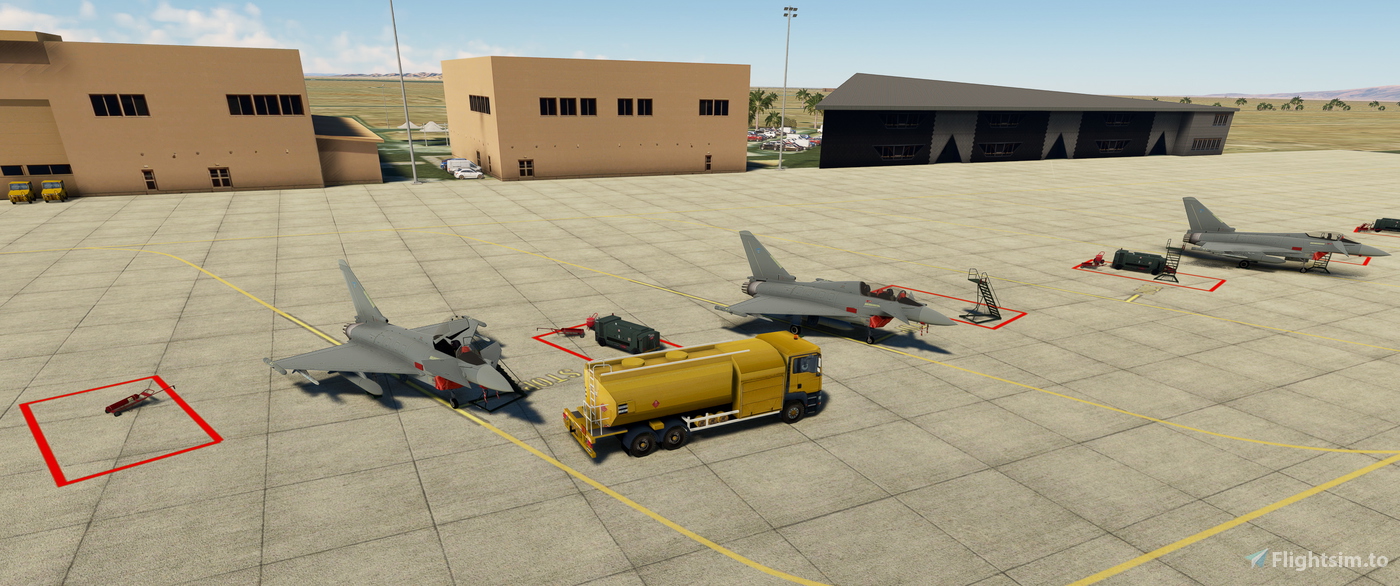 Adam Air Base - Royal Air Force of Oman V2 for Microsoft Flight ...
